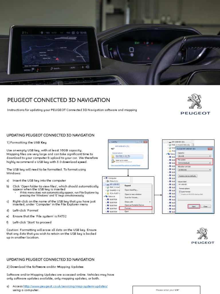 Peugeot-Maps 485536 | PDF | Usb Flash Drive | Computer File
