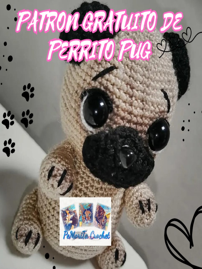 Patrón Perrito Pug | PDF