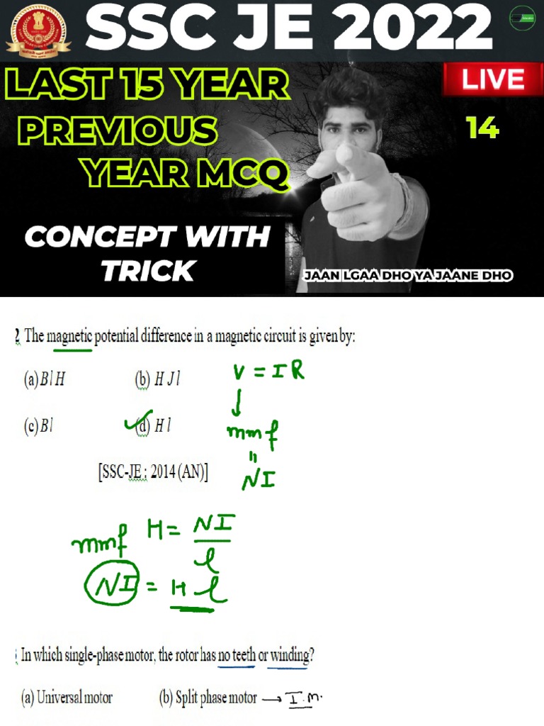 #14 SSC JE Pyq | PDF