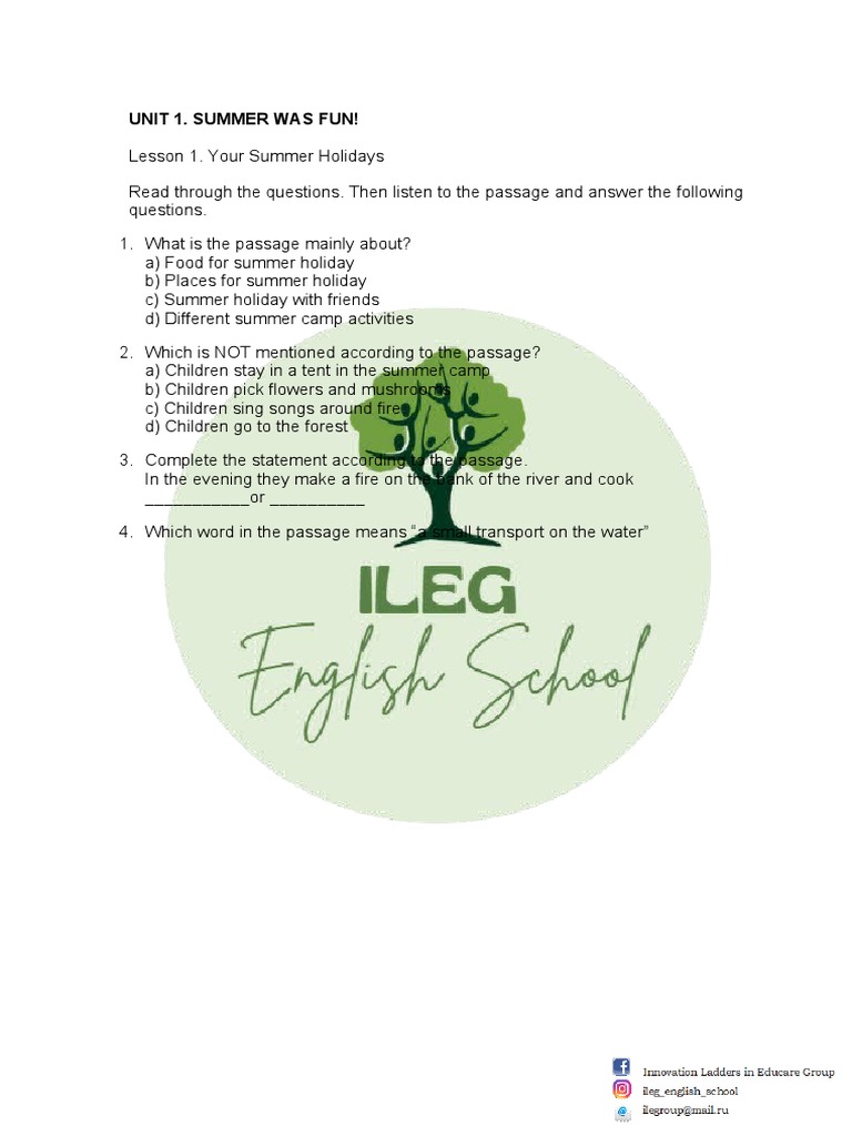 6th Grade Listening | PDF | Books | Chocolate