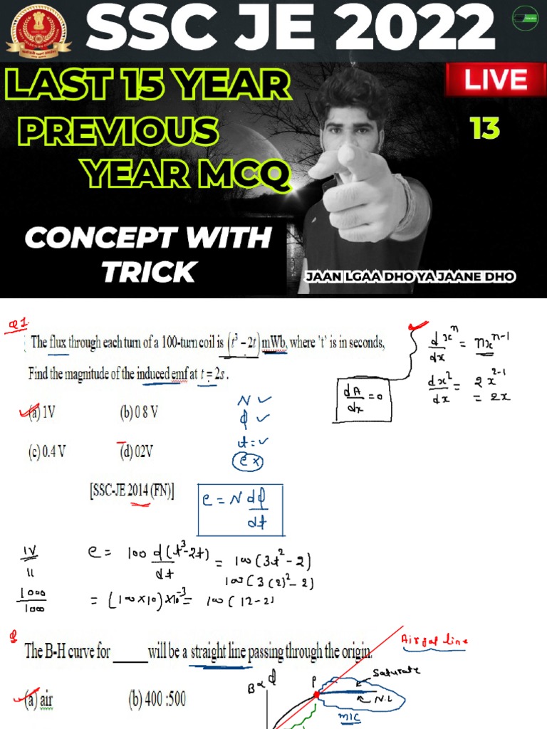 #13 SSC JE Pyq | PDF
