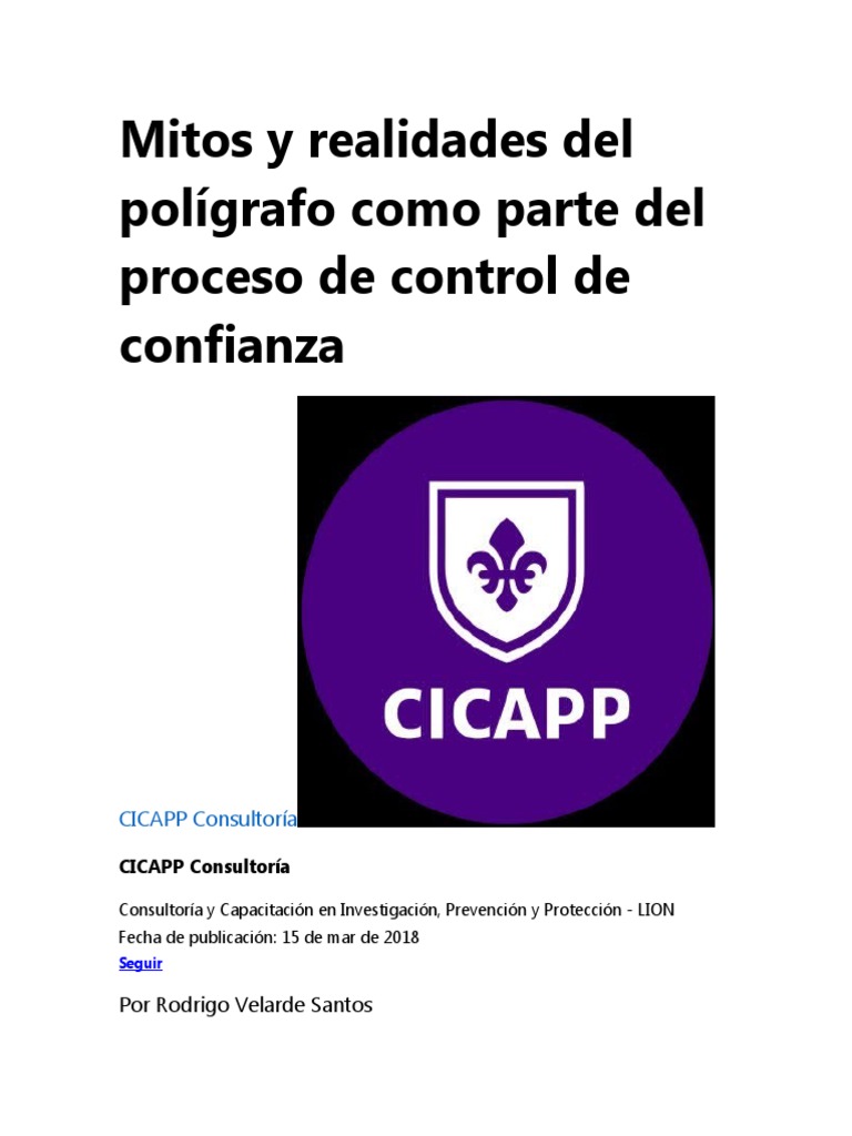 Mitos y Realidades | PDF