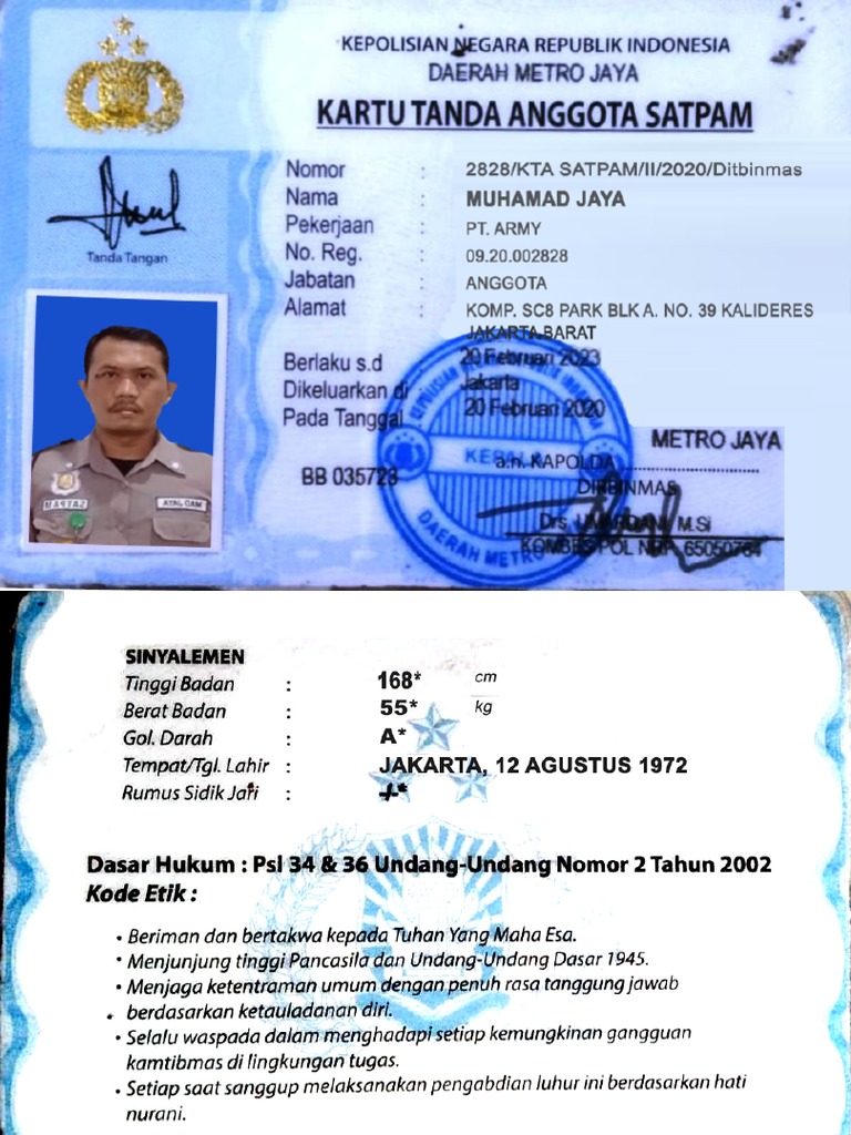 Kta Satpam Pdf