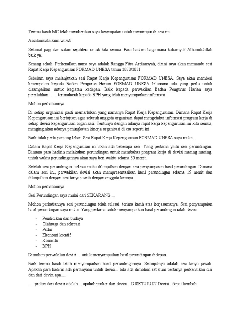 Teks Moderator | PDF