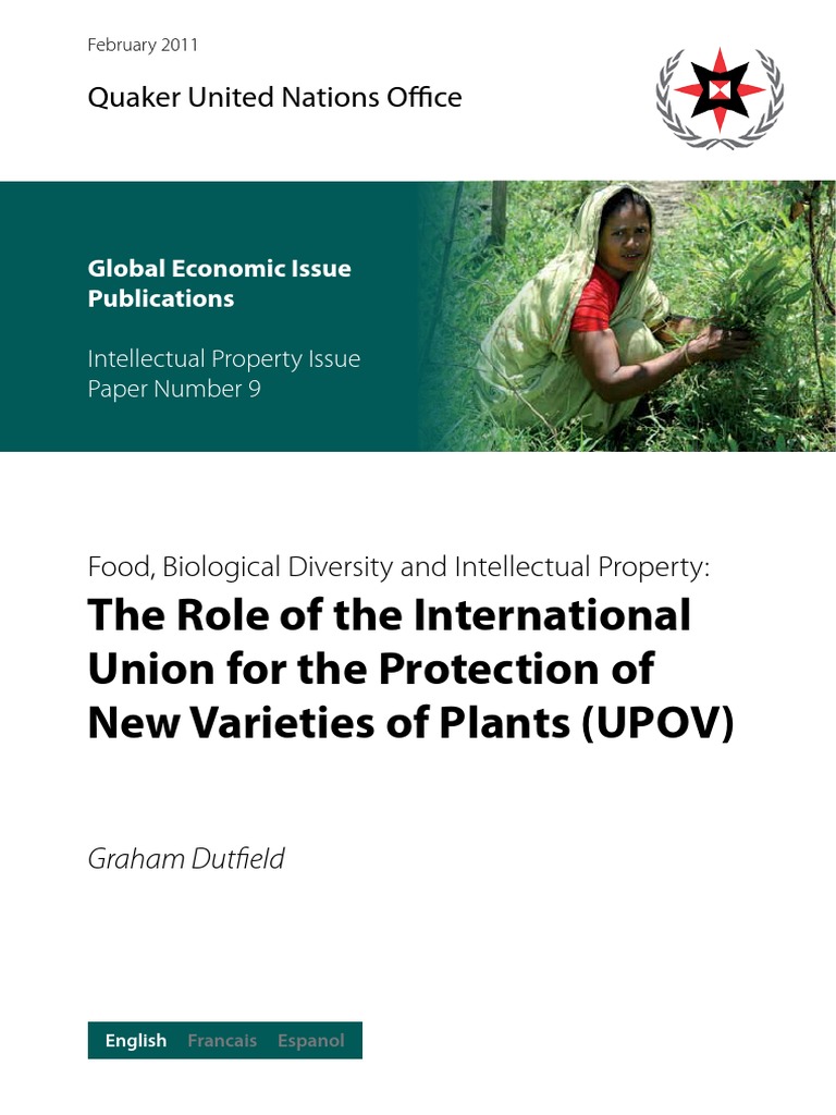 UPOV's Role in Food Security and Diversity | PDF | Plant Breeding ...