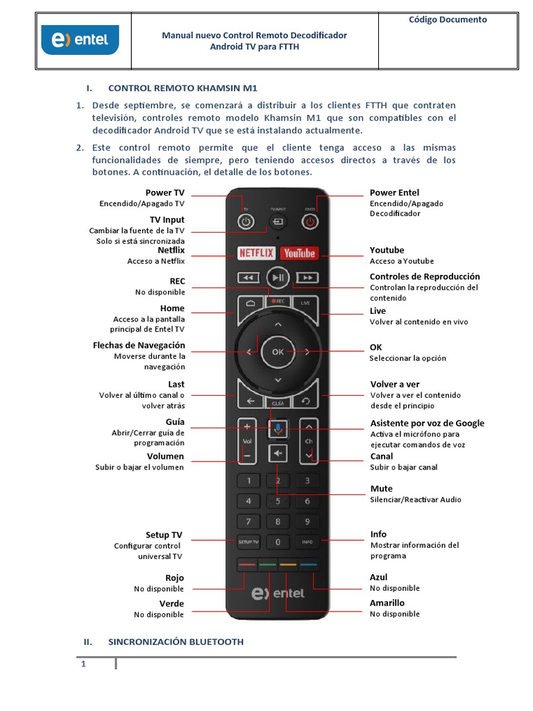 Manual Nuevo Control Stb Android Pdf Control Remoto Android