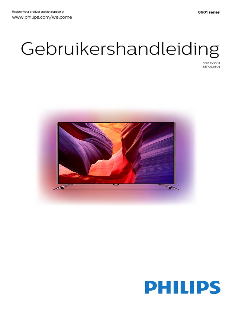 Philips-1207086851-55pus8601 12 Dfu NLD | PDF