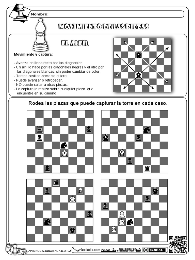El ALFIL - Ejercicios 1 | PDF