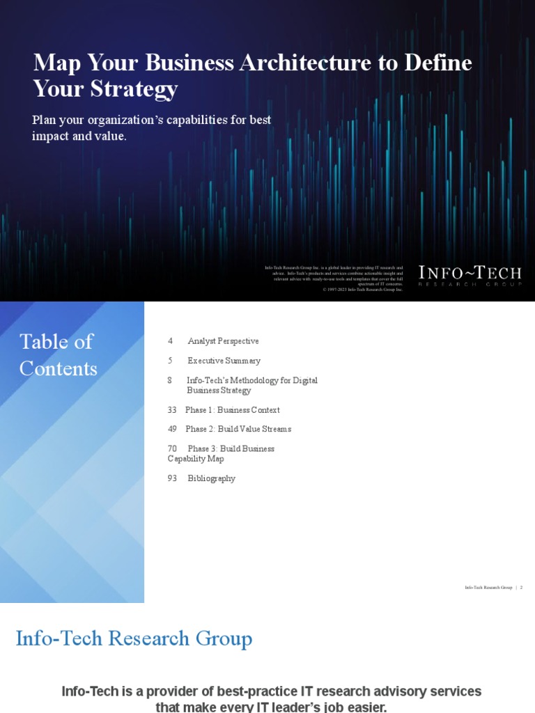 Mapping Business Architecture for Strategy | PDF | Conceptual Model ...