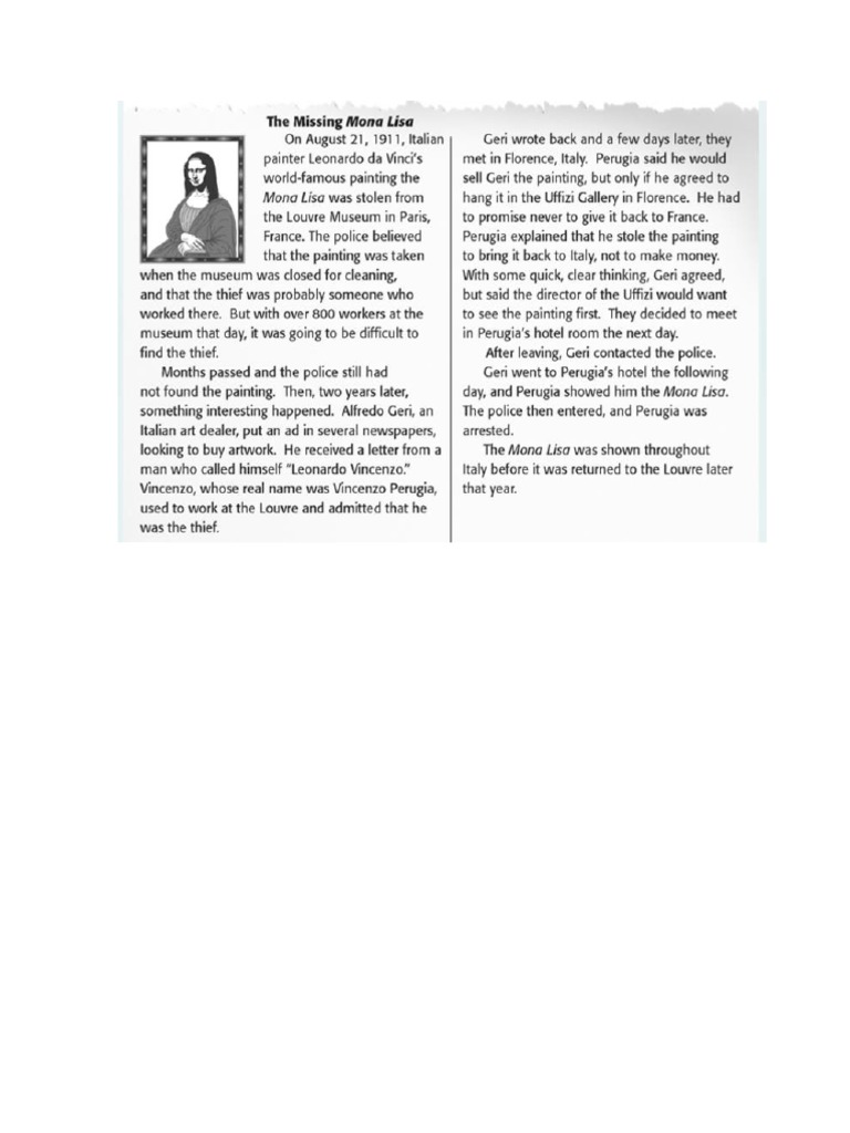 La Mona Lisa | PDF