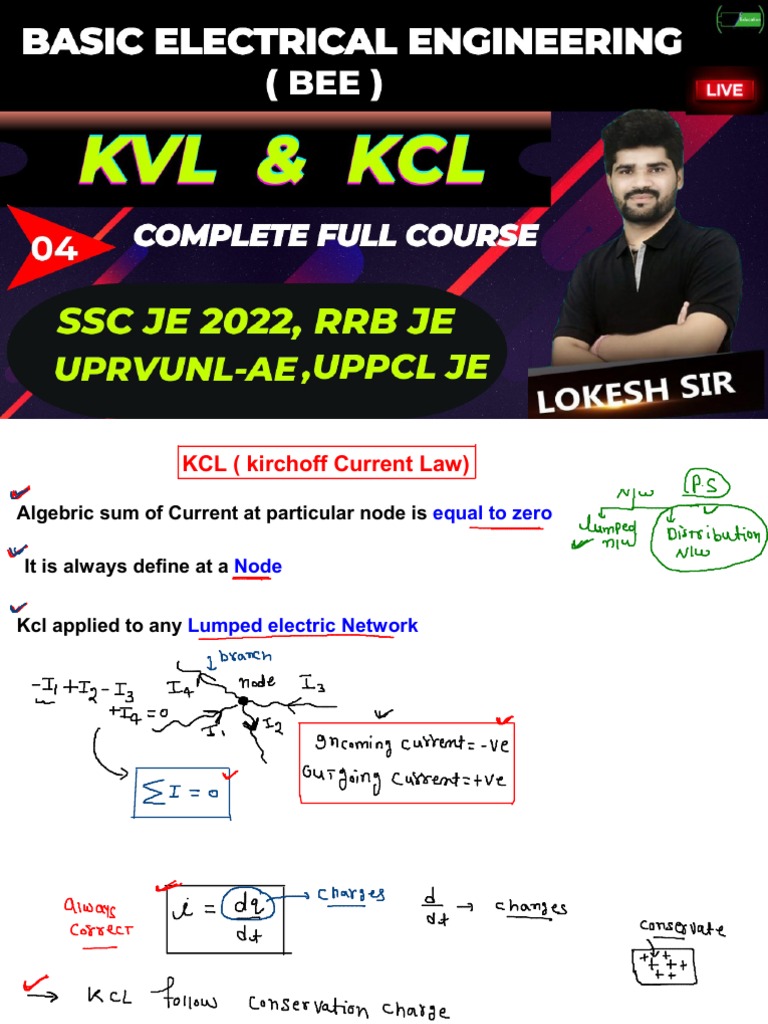 4 Kvl Kcl And Nodal Analysis Pdf