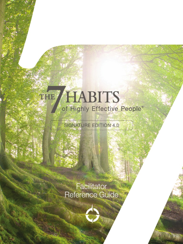 Facilitator Reference Guide Eserved 7 The 7 Habits | PDF