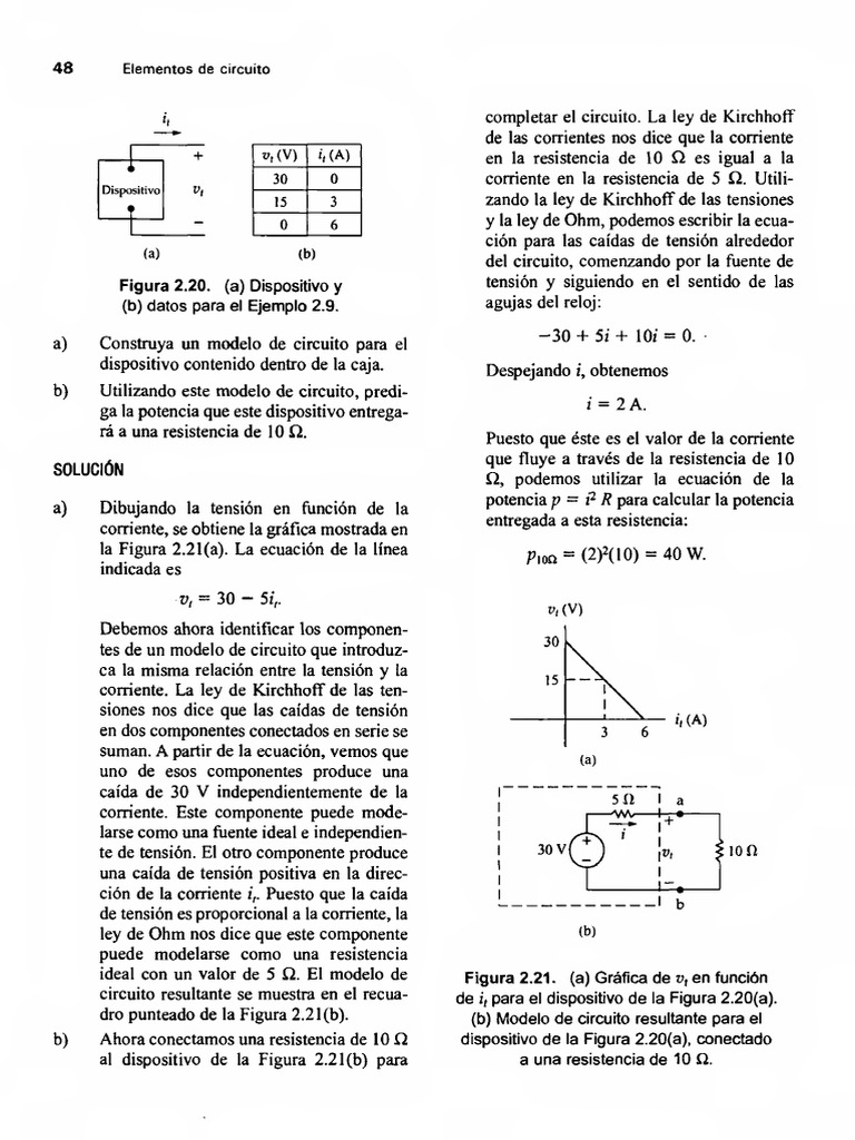 CIRCUITOS ELECTRICOS NILSSON Y RIEDEL - Text-76-80 | Descargar gratis PDF | Resistencia ...