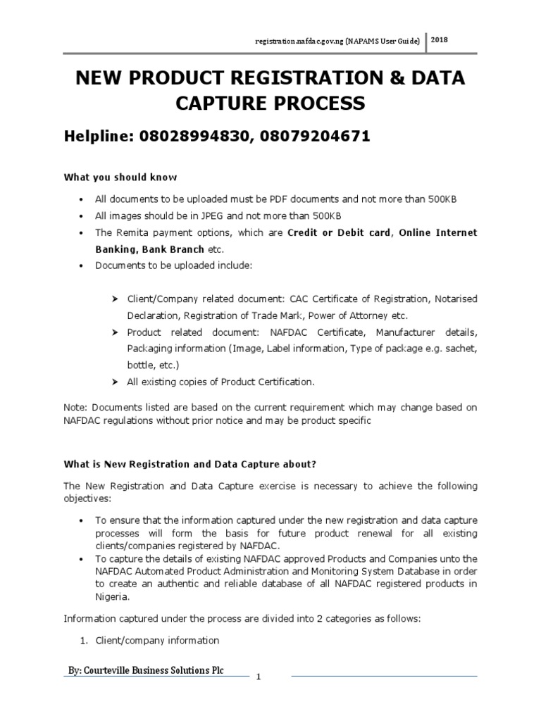 NAPAMSHelp Document | PDF
