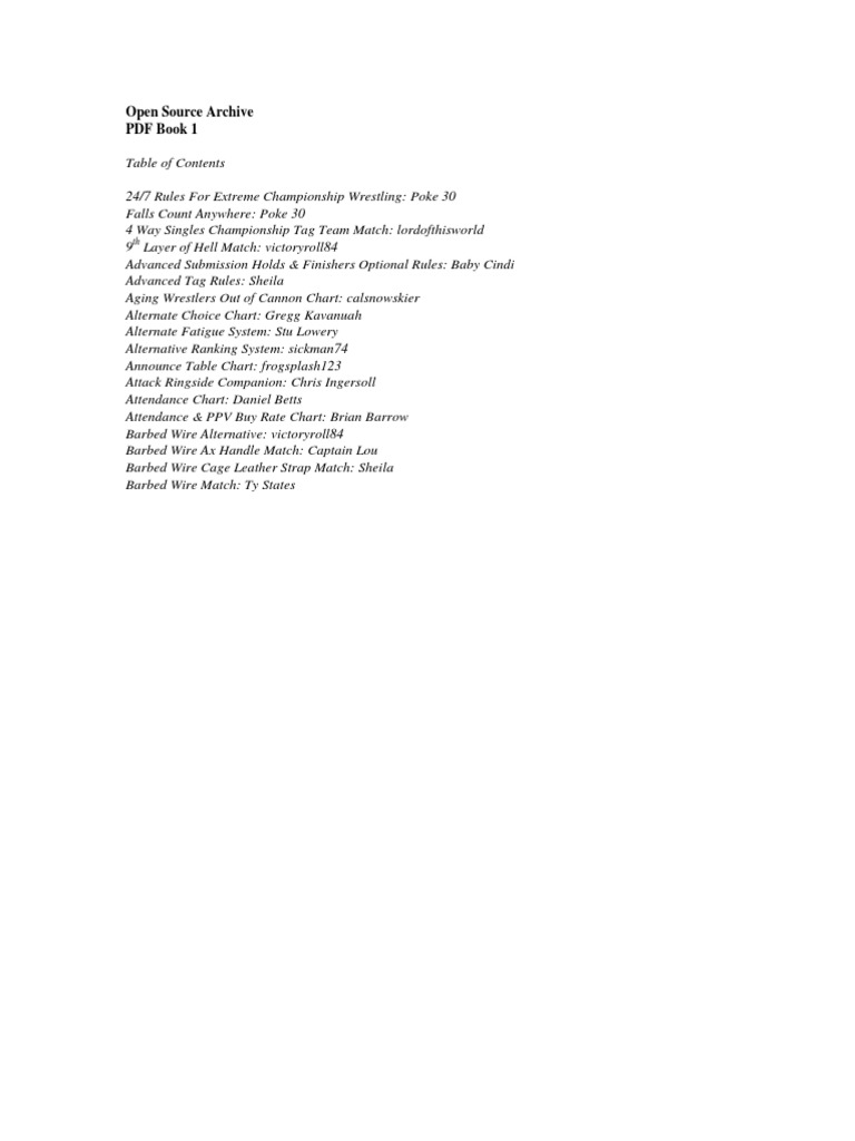 Filsinger Games - Open Source Archive | PDF