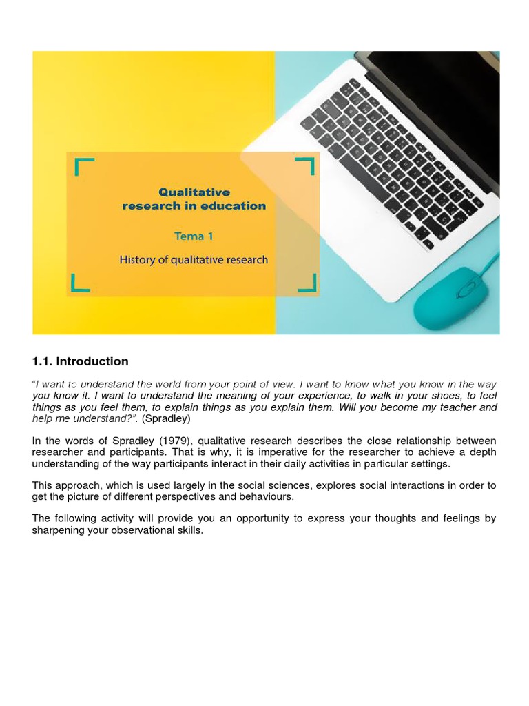 Modulo Qualitative Research | PDF | Qualitative Research | Focus Group