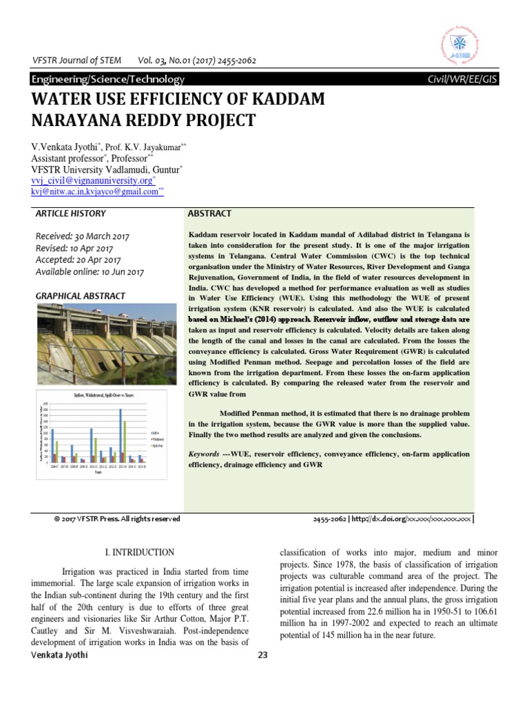 Venkata Jyothi | PDF | Irrigation | Discharge (Hydrology) Venkata Jyothi | PDF | Irrigation | Discharge (Hydrology)