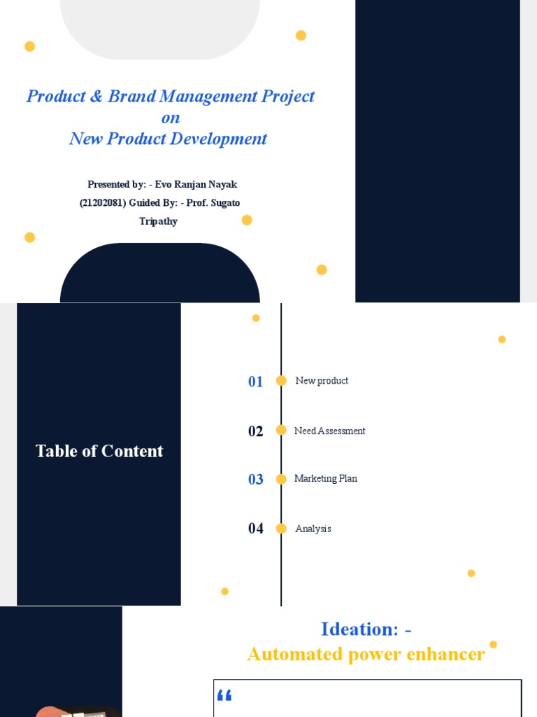PBM (New Product Development) Project | PDF | Gross Margin | Prices