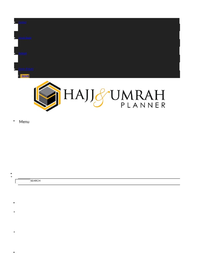 Project Hajj | PDF | Muhammad | Hajj