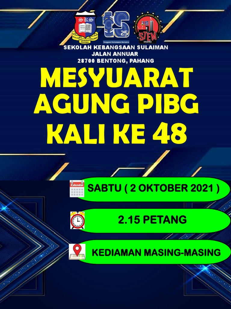 Buku Program Mesyuarat PIBG 2021 | PDF