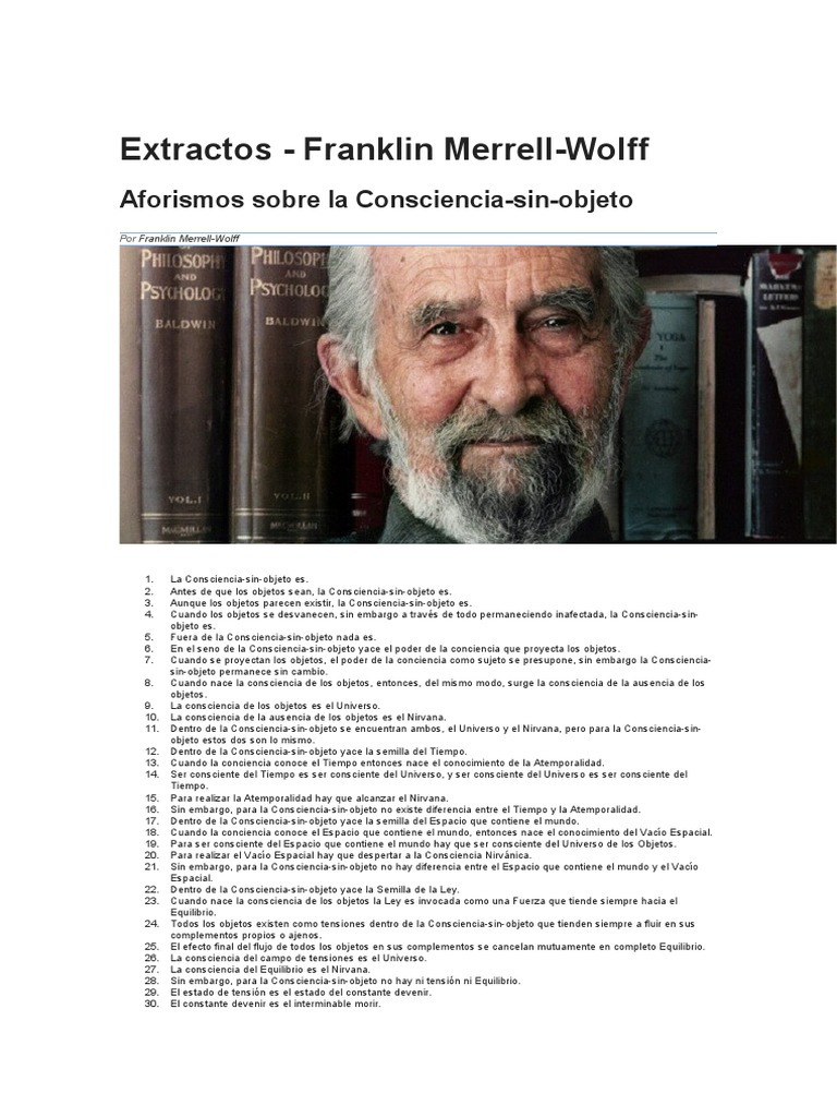 No-Dualidad Textos - Aforismos Sobre La Consciencia-Sin-Objeto, Por ...