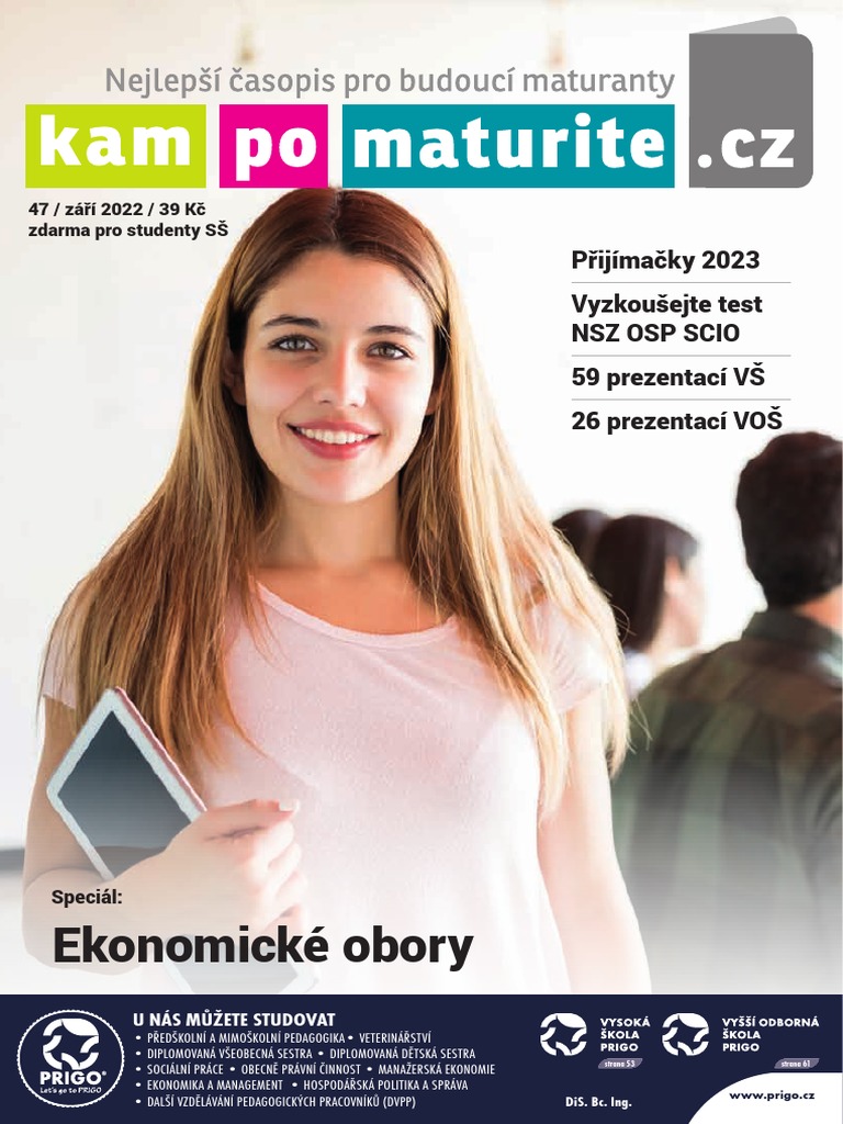 Kam Po Maturitě Časopis | PDF