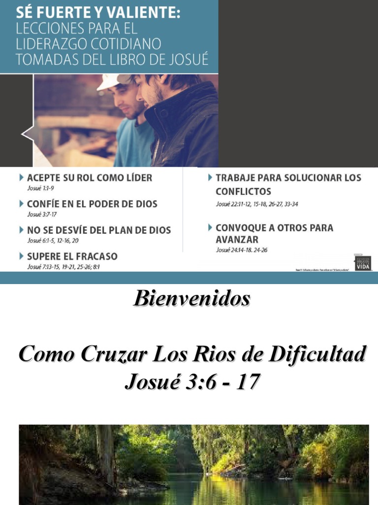 Josue 3 | PDF | Arca de la Alianza | Joshua