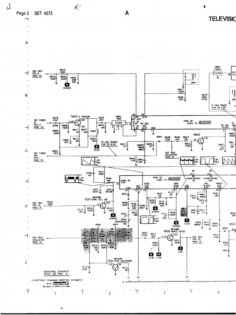 diagrama electronico tv sra bodil (plano tv rca E13201 chasis TX825TB ...
