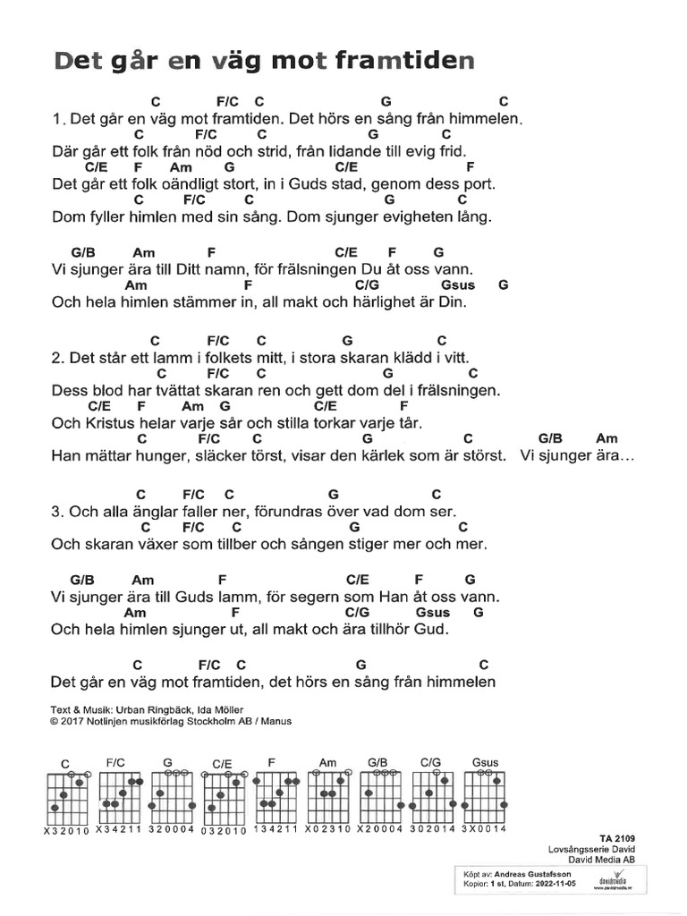 Det Går en Väg Mot Framtiden | PDF