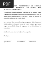 How To Write A Tournament Report | PDF | Feeling