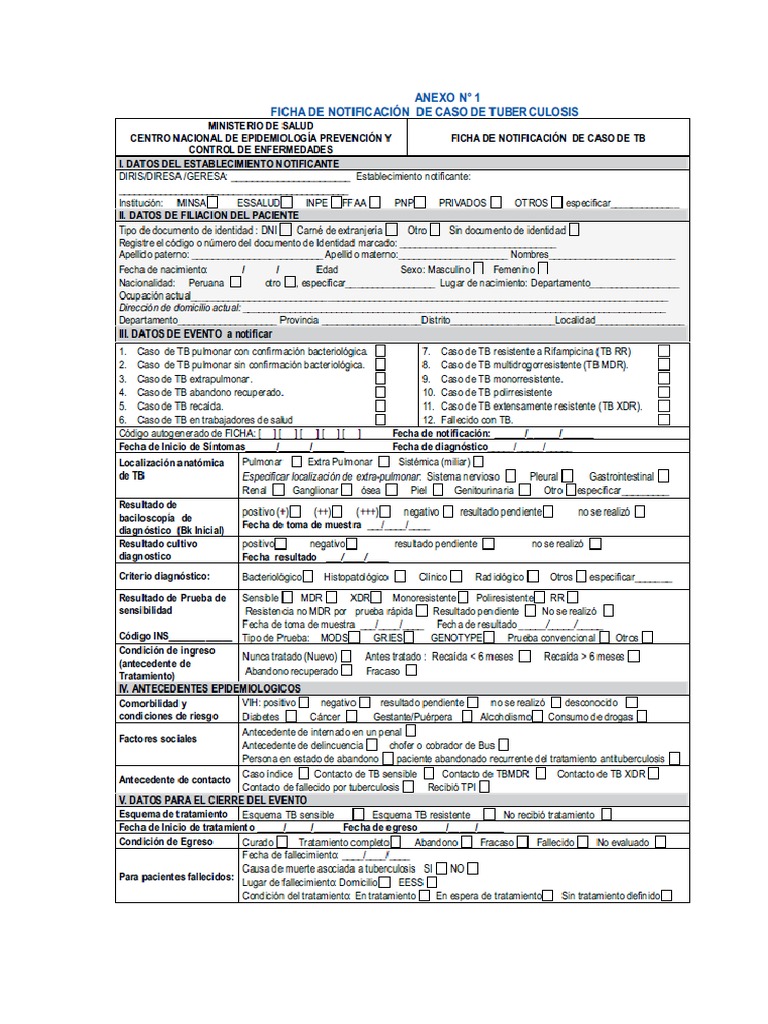 Ficha TB | PDF