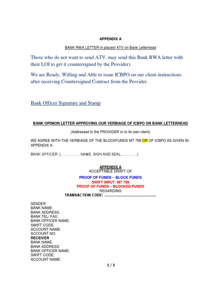 Bank Rwa Letter Accepting Our Icbpo Ver | PDF | Banks | Credit Card