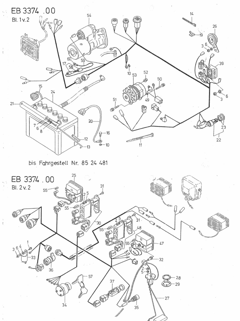 4300 Art2085.01-09 Elektro-Schaltplan | PDF