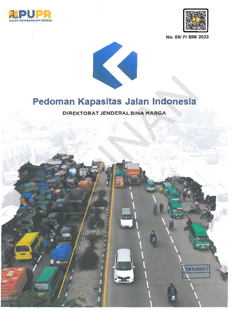 Pedoman Kapasitas Jalan 2023 | PDF