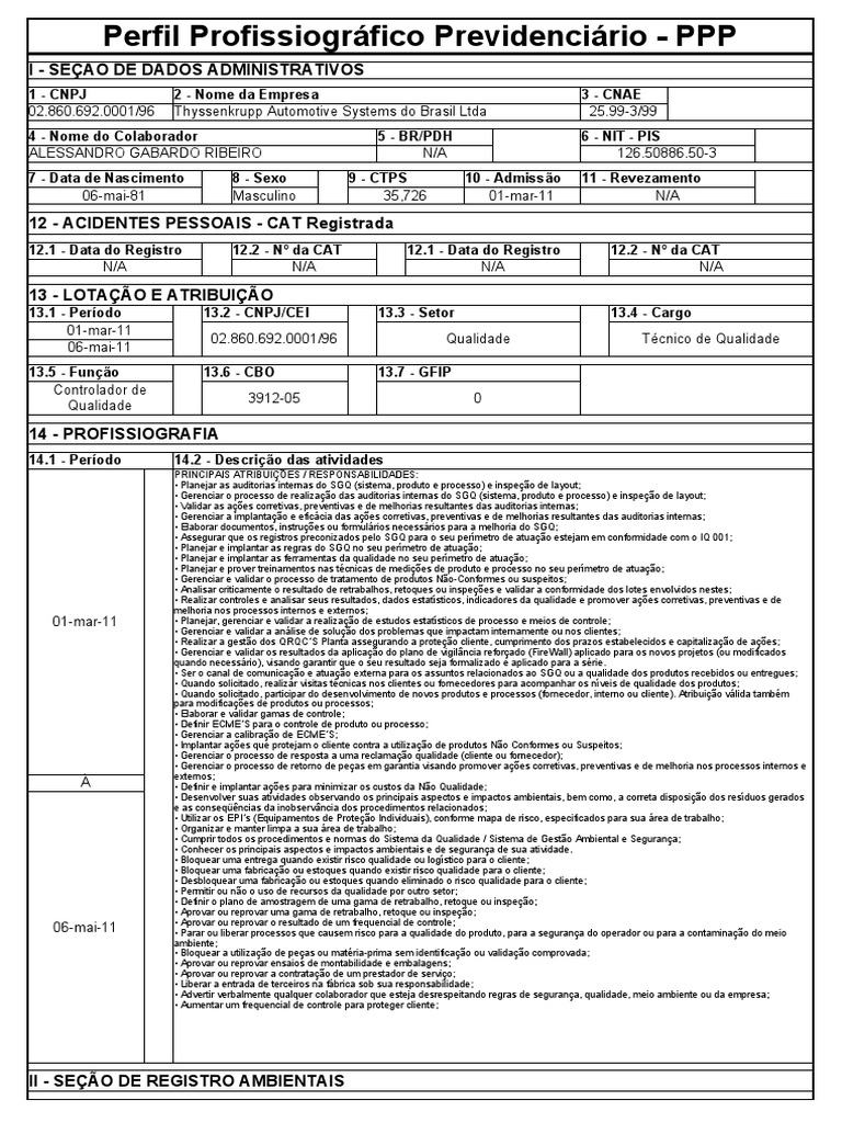 Modelo PPP | PDF | Qualidade (negócios) | Desperdício