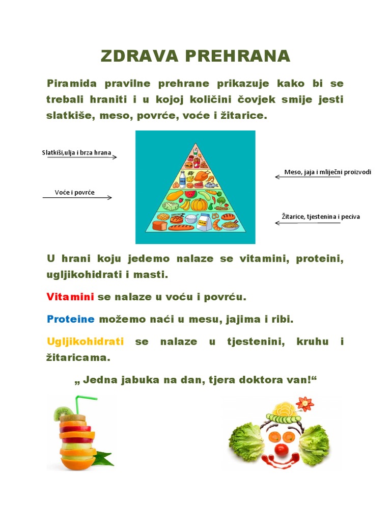 Zdrava Prehrana | PDF