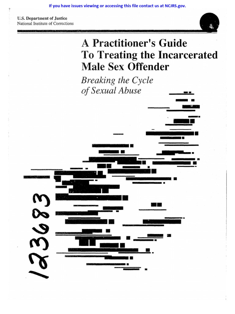 Treatment Of Sex Offenders Pdf