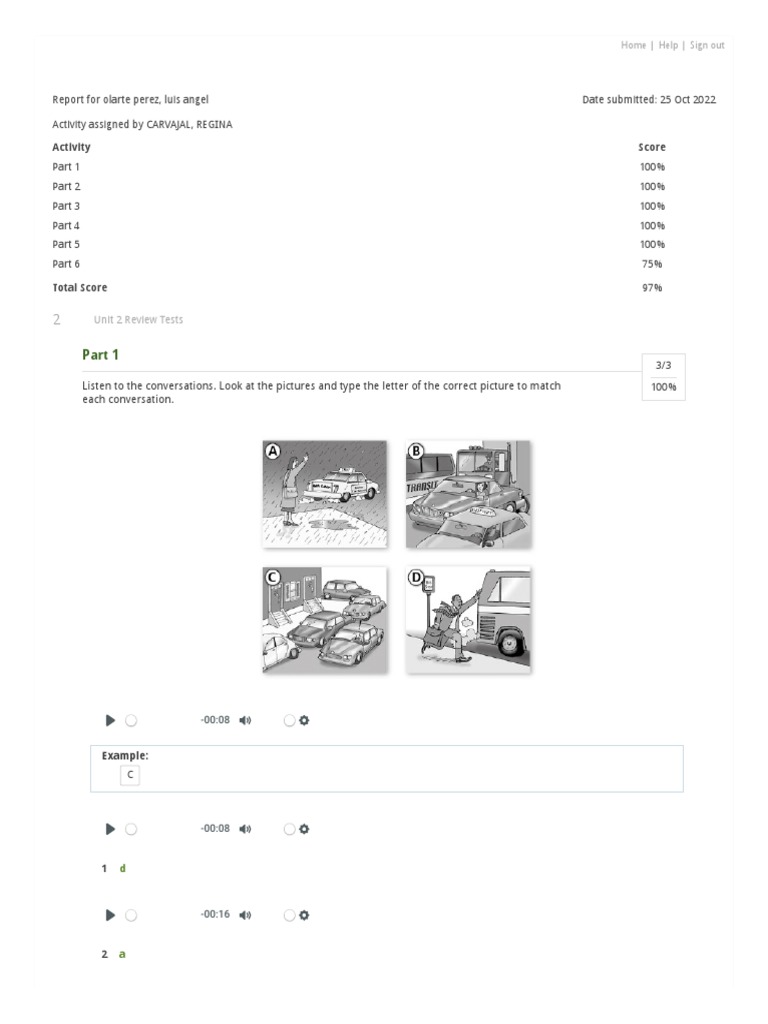 Unit 2 Test Review Results | PDF