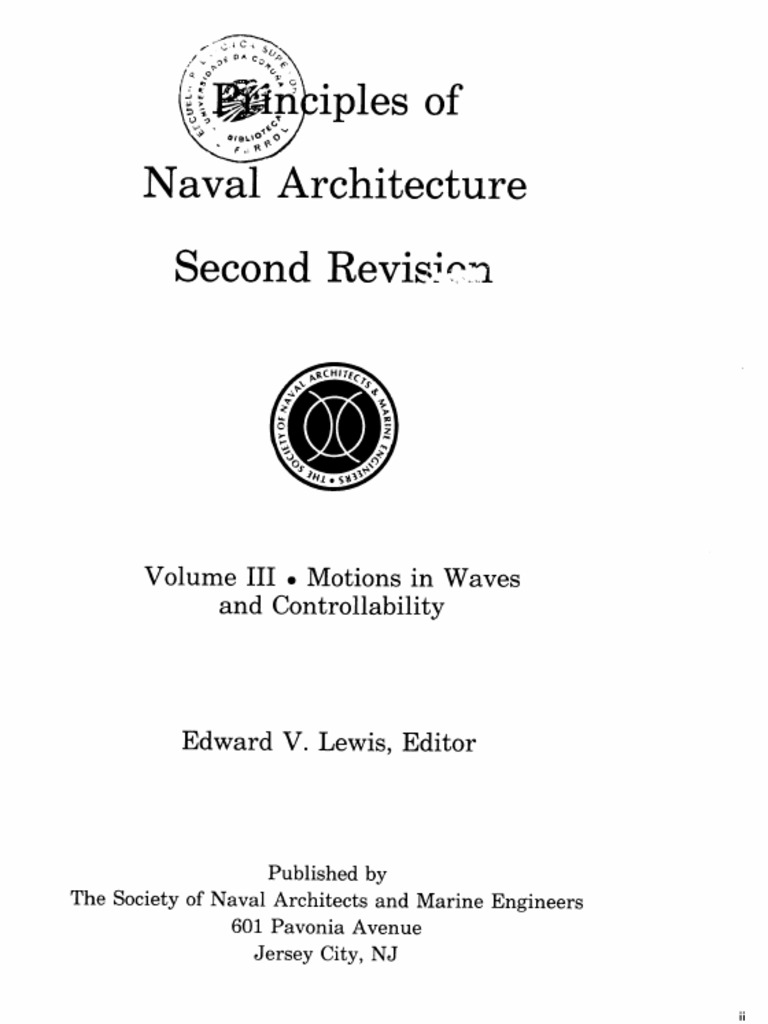 Principles of Naval Architecture Vol III | PDF