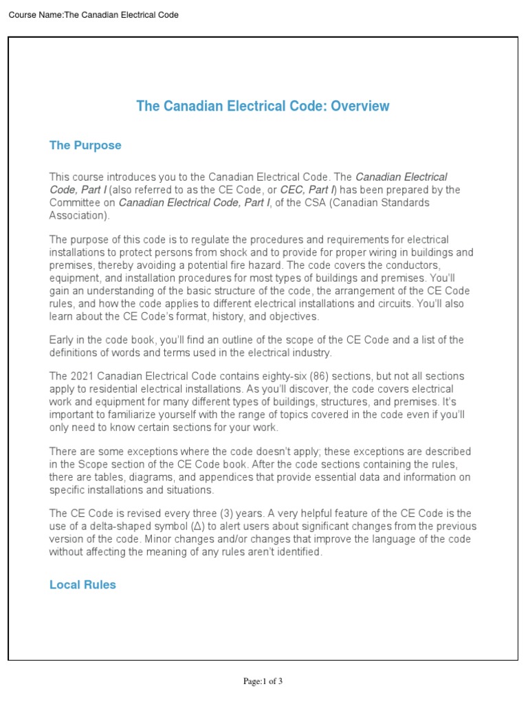 The Canadian Electrical Code-20230703172006 | PDF | Electrical Wiring