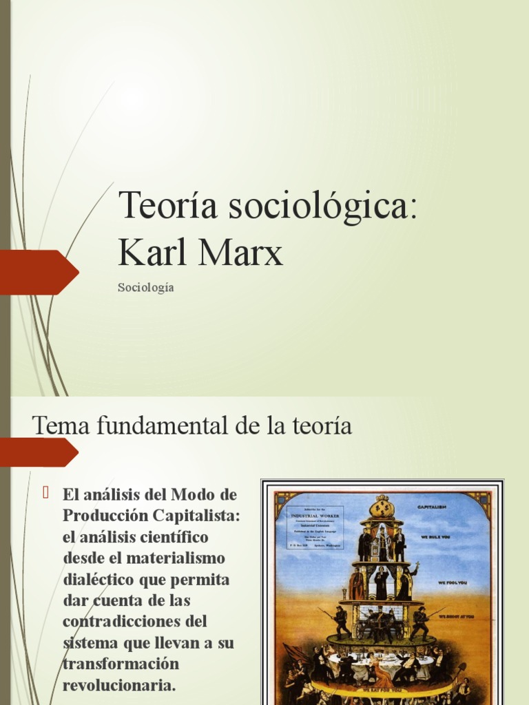 Clase - Cf. Web - Marxismo | PDF | Karl Marx | La teoría de la ...
