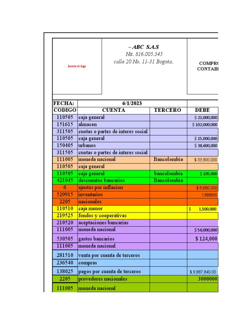 Anexo 7 Documentos de Contabilidad | PDF