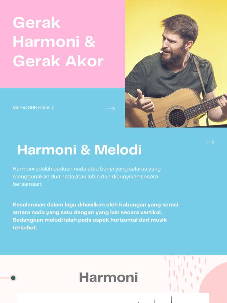 Gerak Harmoni & Gerak Akor | PDF