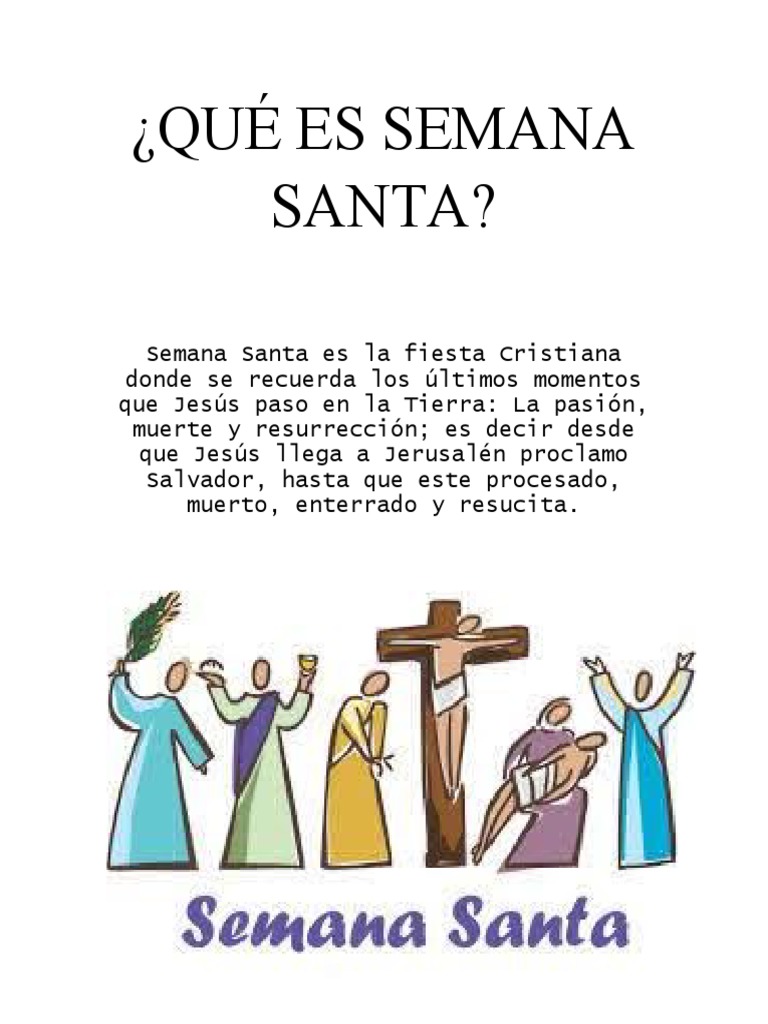 Qué Es Semana Santa | PDF
