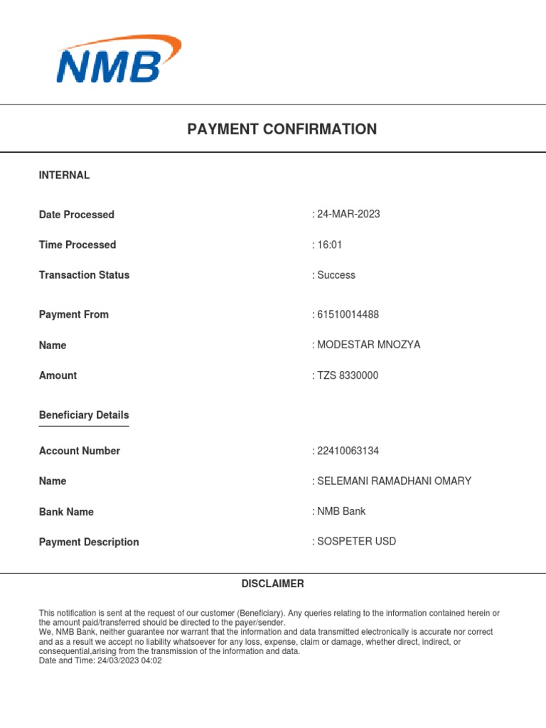 Transaction Detail | PDF