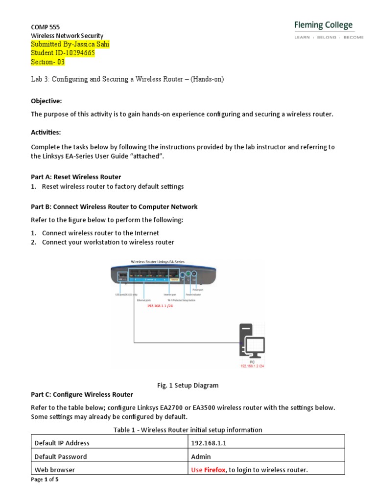 COMP555 Spring Lab#3 | PDF | Wi Fi | Wireless Lan