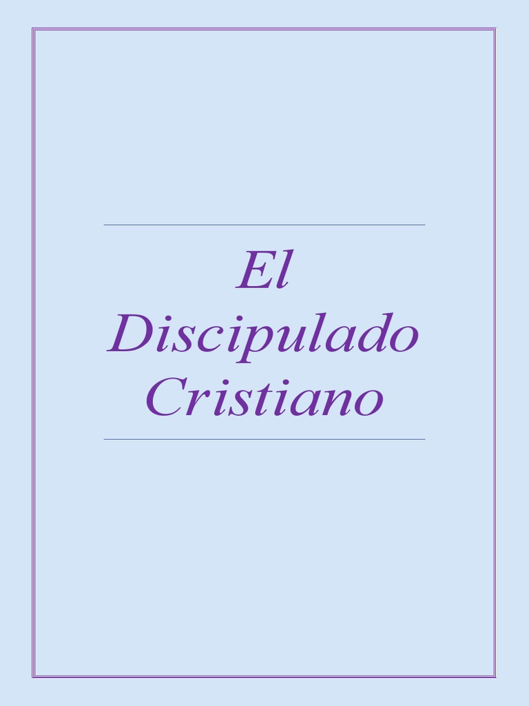 Características del Discipulado Cristiano | PDF | Jesús | Creencia ...