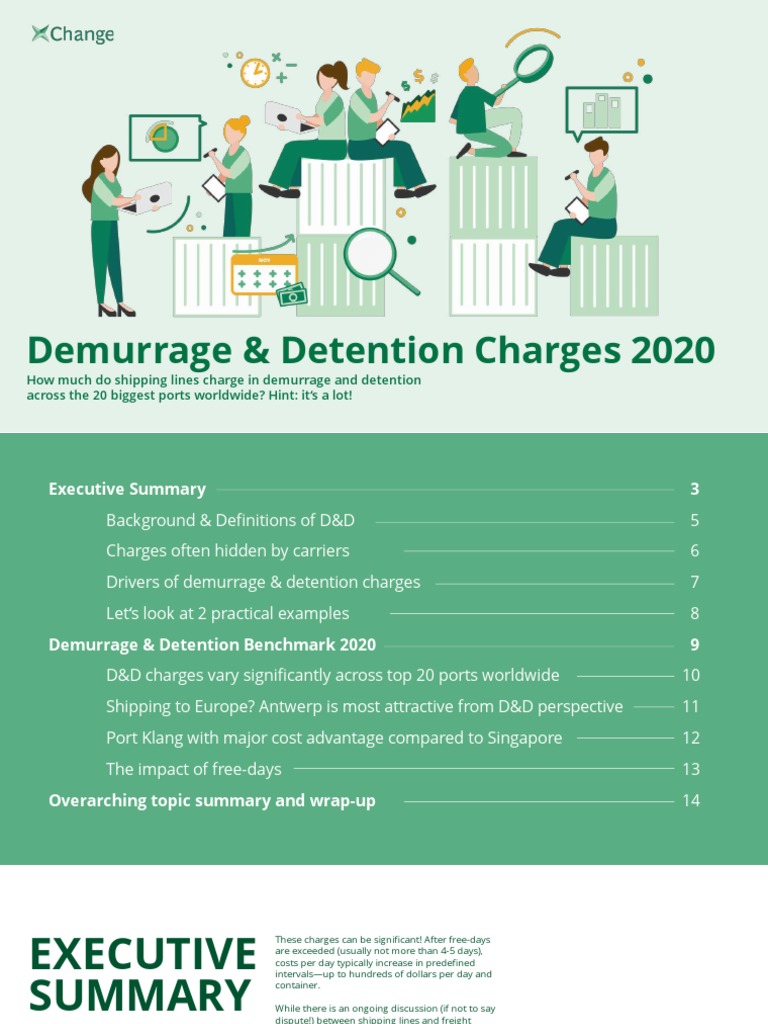 Demurrage & Detention Charges Overview | PDF | Port | Cargo