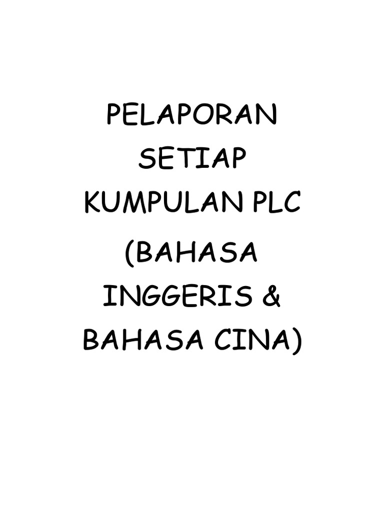 Pelaporan PLC-BI | PDF