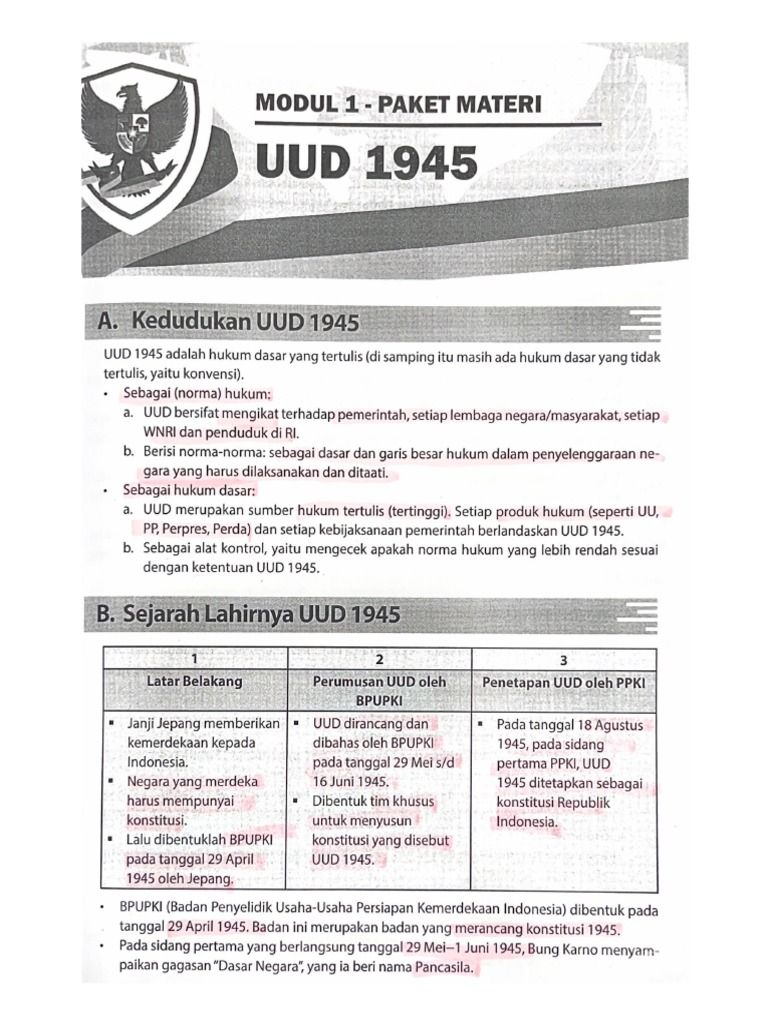Uud 1945 | PDF
